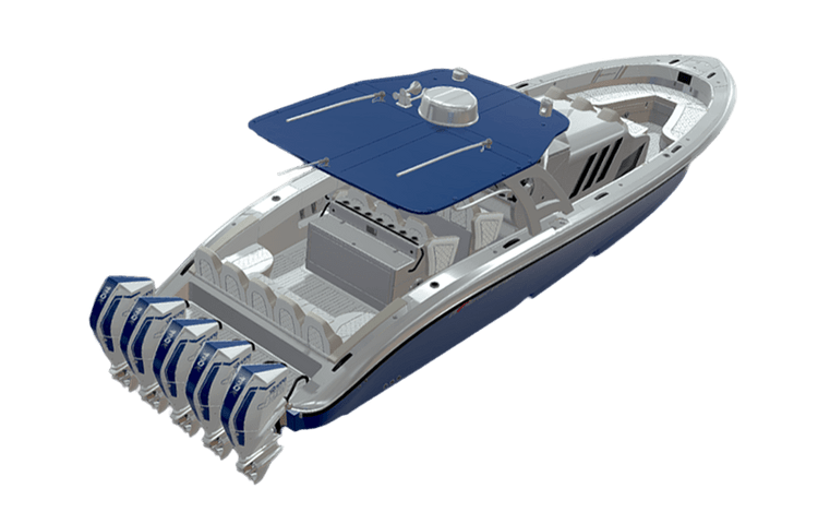 43’ Solstice | Midnight Express Boats | High Performance Center Console